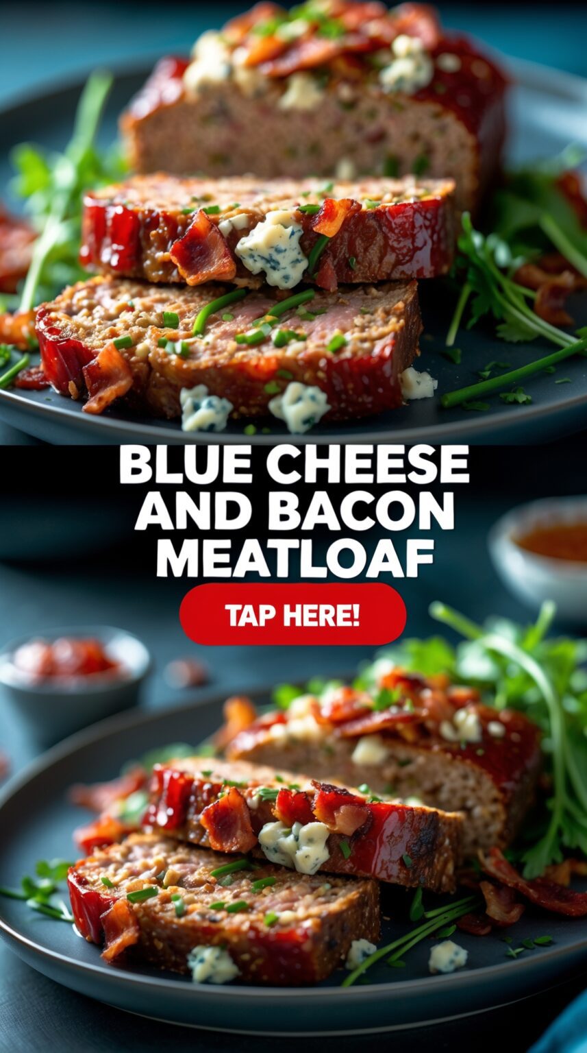 Blue Cheese and Bacon Meatloaf – Bold Umami Bomb