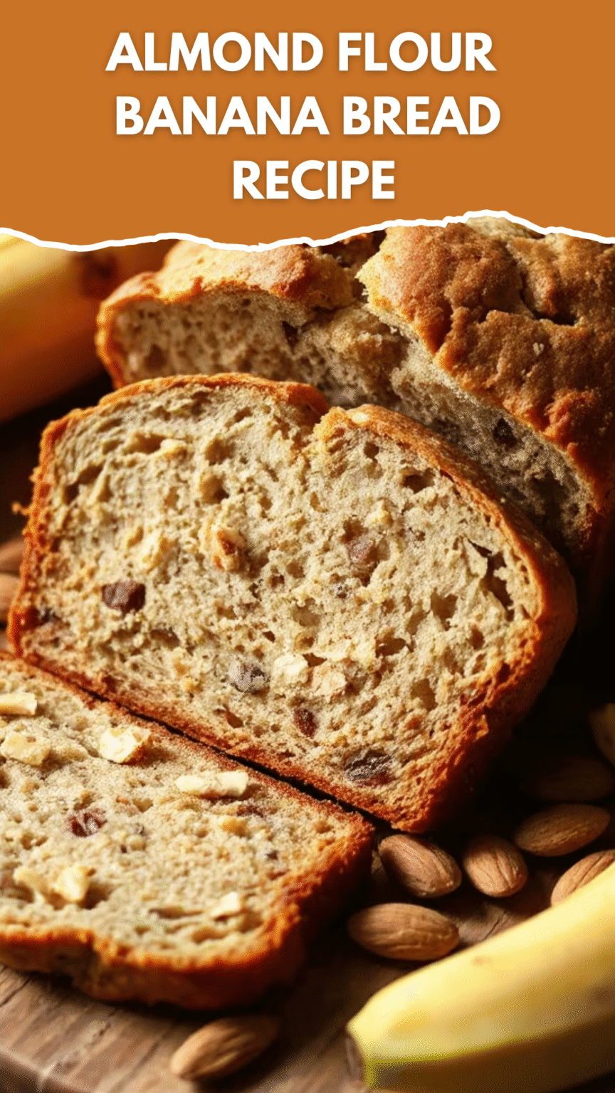Gluten-Free Bliss: Almond Flour Banana Bread Recipe