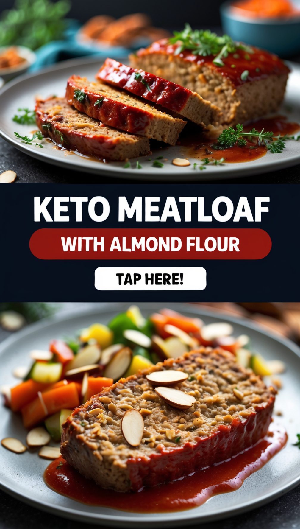Keto Meatloaf With Almond Flour – Grain-Free Binding