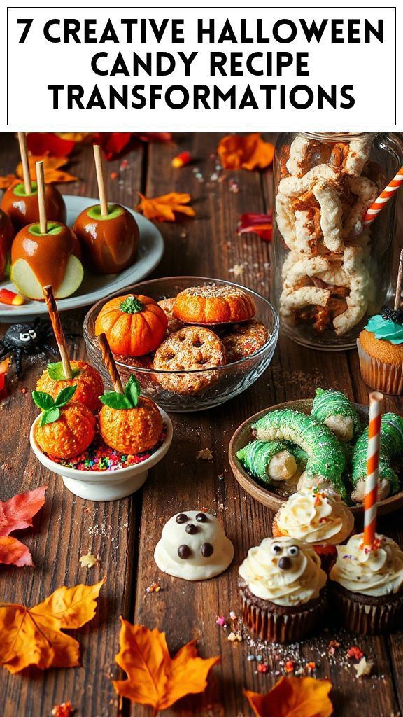 7 Creative Halloween Candy Recipe Transformations