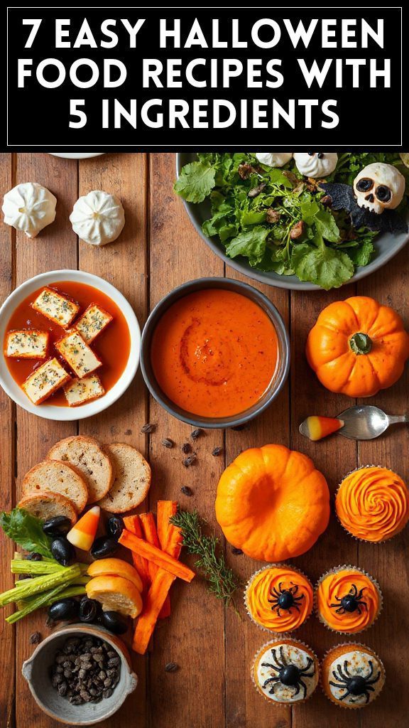 7 Easy Halloween Food Recipes With 5 Ingredients