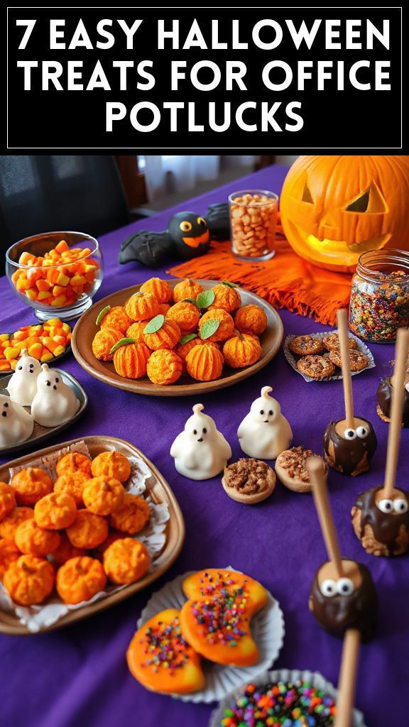 7 Easy Halloween Treats for Office Potlucks