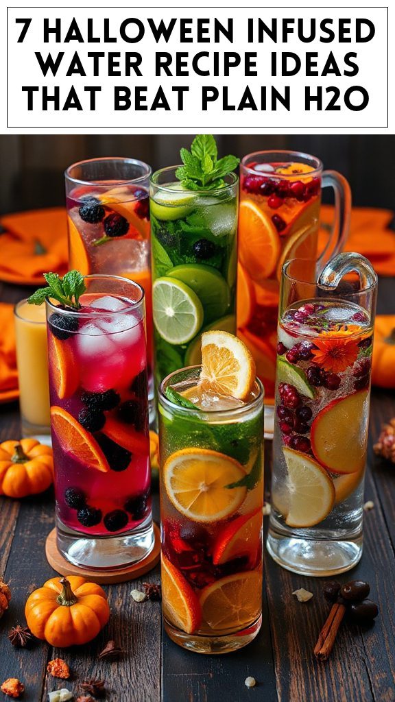 7 Halloween Infused Water Recipe Ideas That Beat Plain H2O