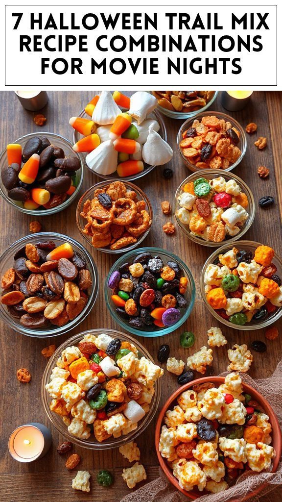 7 Halloween Trail Mix Recipe Combinations for Movie Nights
