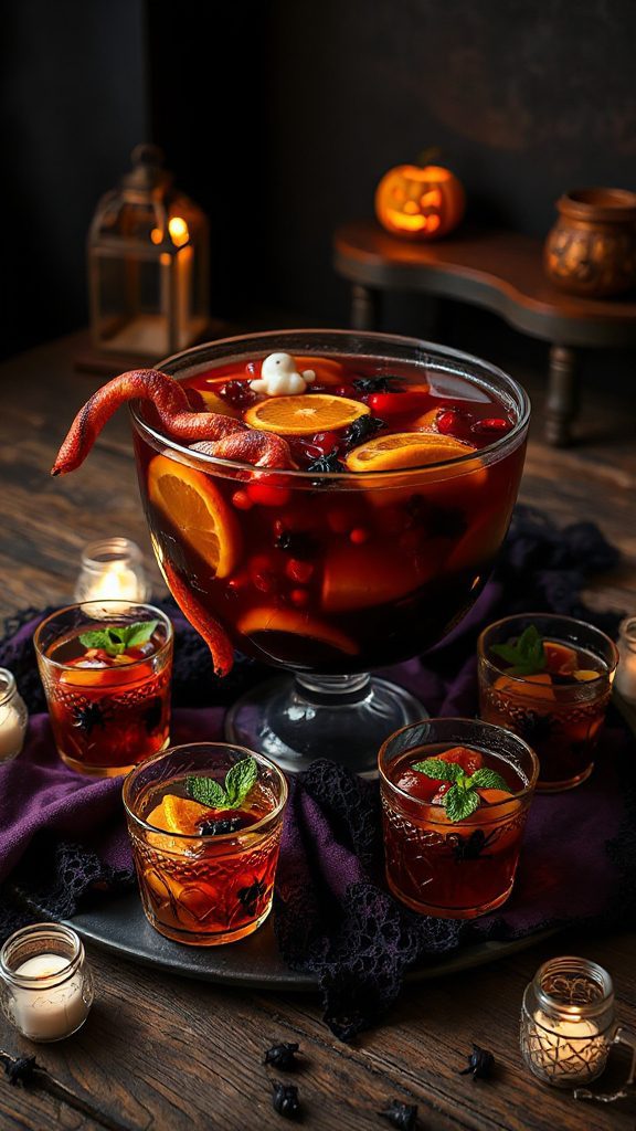 7 Alcoholic Halloween Punch Ideas for Big Batches